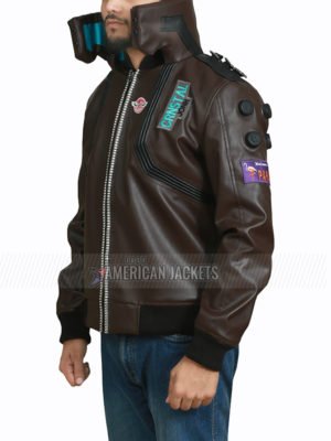 Cyberpunk 2077 V Samurai Leather Jacket - Just American Jackets