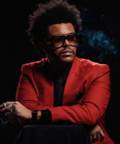 Blinding Lights The Weeknd Red Blazer - Blinding Lights The Weeknd Red ...