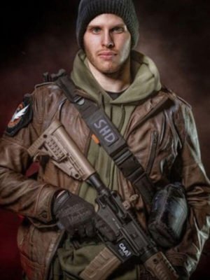 Tom Clancy's The Division Agent Leather Jacket - Just American Jackets