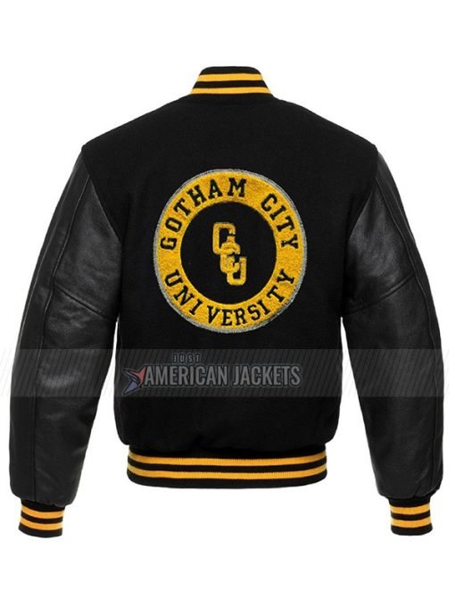 Cyborg Gotham City University Letterman Jacket - Just American Jackets