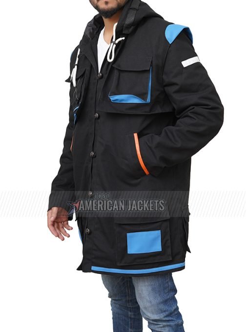 Arknights Doctor Black Cotton Coat- Just American Jackets