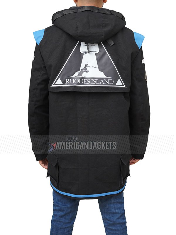 Arknights Doctor Black Cotton Coat- Just American Jackets