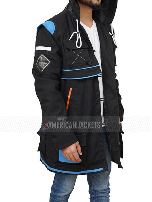 Arknights Doctor Black Cotton Coat- Just American Jackets