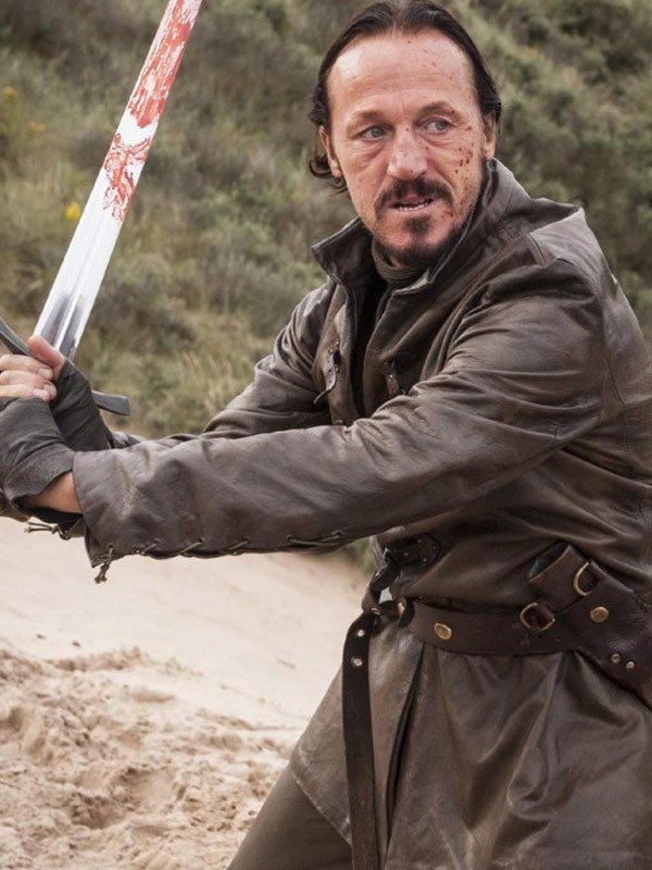 Jerome Flynn TV series Game of Thrones Brown Leather Jacket Jerome Flynn TV series Game of Thrones Brown Leather Jacket
