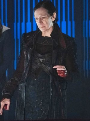 Star Trek Picard Amanda Plummer Black Coat