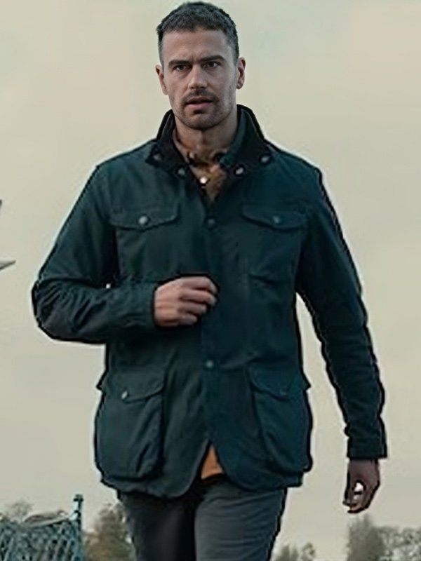 The Gentlemen Eddie Halstead Black Jacket - Just American Jackets