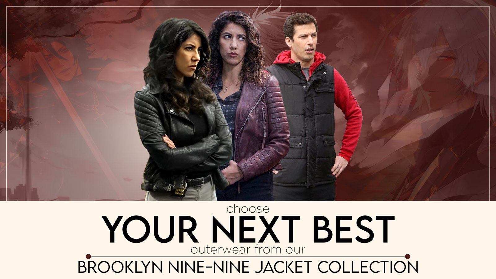 Shop Brooklyn Nine-Nine jacket collection to revamp style!