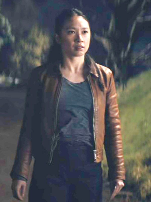3 Body Problem S01 Jess Hong Leather Jacket - Just American Jackets