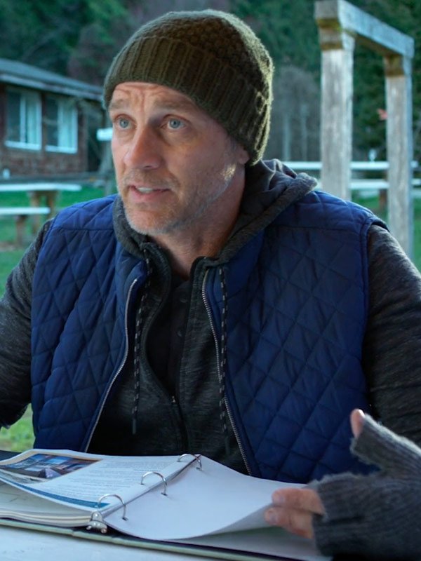 Gordon Murphy Murder In A Small Town S01 Blue Vest - Just American Jackets